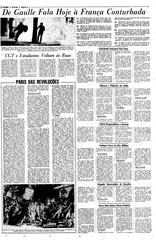 Maio de 68 sacudiu a França | Acervo